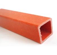 China Fiberglass Composite Square Box Profiles GFRP FRP Square Tube Pole 19x2.6mm to 50x4mm Length 1m to 11.6m for sale