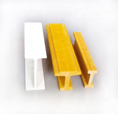 China Customized Cutting Service FRP I Beam Profile for High Strength Composite Processing for sale