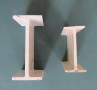 China FRP I Beam Profiles 25mm 38mm 50mm 110mm Structural Fiberglass Composite Bar for Industrial Use for sale
