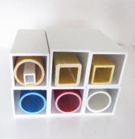 China FRP Pultrusion Profiles 40% Open Area 80mm for Chemical Corrosion Resistance for sale