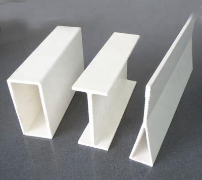 China Anti-Corrosion FRP Fiberglass Support Beam for Livestock Farm Construction 0.5m to 11.6m for sale