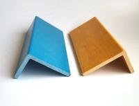 China High Strength FRP Fiberglass Angle Beam 20mm to 76mm Corrosion Resistant Structural Profile for sale