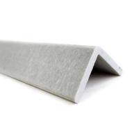 China UV Protection Pultruded Fiberglass Composite Angle Bar 20mm to 76mm Sizes for sale