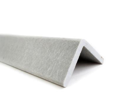 China UV Protection Pultruded Fiberglass Composite Angle Bar 20mm to 76mm Sizes for sale