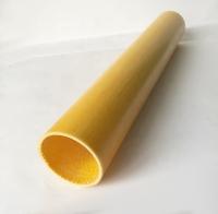 China FRP Pultruded Fiberglass Reinforced Plastic Composite Tube 30mm 40mm 50mm for sale