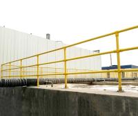 China Fiberglass FRP Railing System for Staircase Decking Walkway Corrosion Resistant 6 Pultrusion Lines for sale