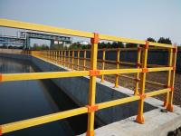 China Fiberglass FRP Railing System for Staircase Decking Walkway Corrosion Resistant 6 Pultrusion Lines for sale
