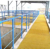 China Fiberglass FRP Railing System for Staircase Decking Walkway Corrosion Resistant 6 Pultrusion Lines for sale