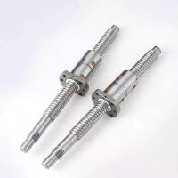 China High Accuracy Double Nut Ball Screw Stable For Industrial Automation Systems for sale