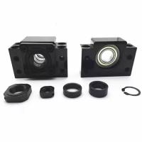 China High Accuracy BK BF Simple Installation Ball Screw Support Unit Surface Finished for sale