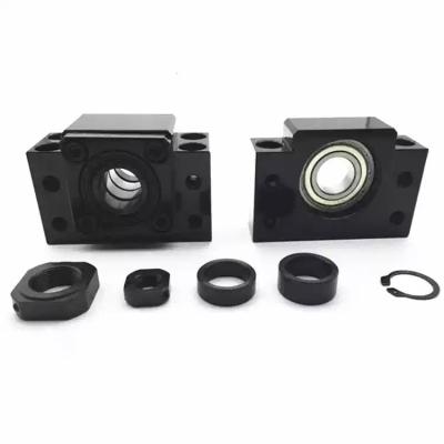 China High Accuracy BK BF Simple Installation Ball Screw Support Unit Surface Finished for sale