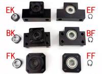China Compact Fixed End FK FF Long Lasting Ball Screw Support Unit High Precision for sale