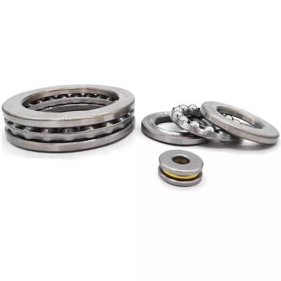 China Single Row Thrust Ball Bearings Sealed Thrust Bearing 4000rpm For Thrust Loads for sale