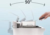 China 405X241X204mm Commercial Portable Deep Fryer for Mobile Food Businesses Large Capacity for sale
