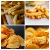 China Automated Frozen Potato Fries Line Equipment with Oil Tank and Extra Oil Accessory for sale
