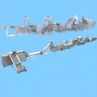 China Highly Potato Frying Line Equipment Customizable for French Fries and Chips Production for sale