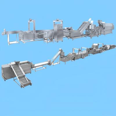 China Highly Potato Frying Line Equipment Customizable for French Fries and Chips Production for sale
