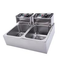 China Package Size 52.00cm * 30.50cm * 29.50cm Commercial Fryer with Oil Filtration System for sale