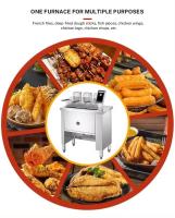 China Large-Scale Food Production Commercial-Grade Industrial Frying Machine EPS 405X241X204mm for sale