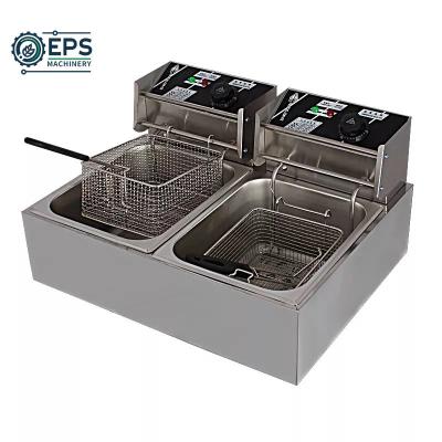 China Large-Scale Food Production Machine 405X241X204mm Industrial Grade Fryer for Commercial for sale