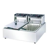 China Commercial Double Fryer for Fast Food Chains Package Size 52.00cm * 30.50cm * 29.50cm for sale
