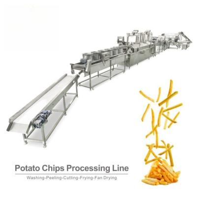 China Customized Production French Fries Production Equipment for Industrial Applications for sale
