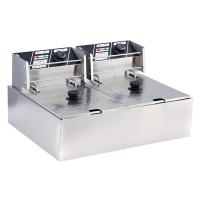 China Button Control Mod Snack Frying Machine for Chips Nuts and Snacks 20kg Gross Weight for sale