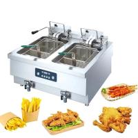 China Stainless Steel Fish Frying Machine for Professional Crispy and Juicy Fish Cooking for sale