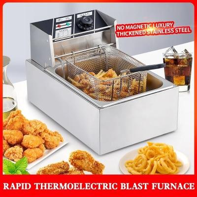 China Stainless Steel Button Control Donut Frying Machine for Perfectly Fried Temptations for sale