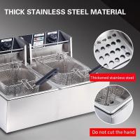 China Capacity Commercial Fryer Machine 405X241X204mm Perfect for Fast Food Chains for sale
