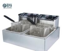 China Small Kitchen Cooking Equipment Compact Frying Machine with Commercial Button Control for sale