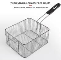 China 20kg Package Gross Weight Commercial Gas Deep Fryer for Quick and Even Cooking Commercial for sale