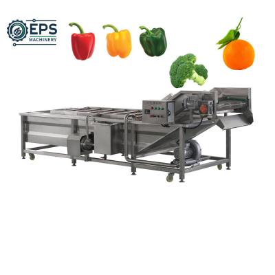 China Customized 304 Stainless Steel Vegetable Washing and Drying Machine for Food Industry for sale