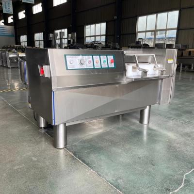 China Automatic Grade Stainless Steel Frozen Meat Cube Cutter Meat Products Dicer Machine for sale