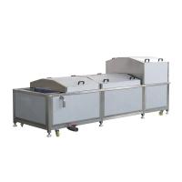 China Vegetable and Fruit Salad Washing Equipment with 1500kg/H Capacity 110V-380V Voltage for sale