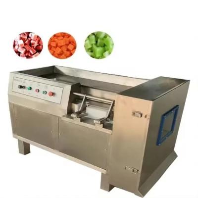 China Big Meat Dice Cutting Machine Stainless Steel Commercial Frozen Chicken Cube Cutter for sale