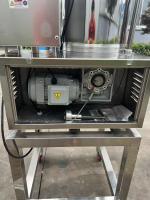 China Automatic Fast Food Burger Patty Forming Machine with FM100/350/400/600 Meat Grinder for sale