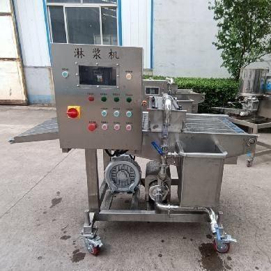 China Automatic Meat Battering Spraying Equipment for Meat Production BS200/300/400/600 for sale