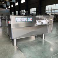 China Thermal Processing Precision Frozen Beef Dicer for Meat Process Thermal Dice Size 6 for sale