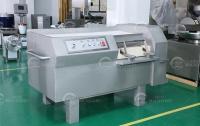 China 14mm Dice Size Capacity Stainless Steel Frozen Pork Meet Dicer for Large-Scale Production for sale