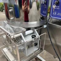 China Automatic Fish Finger Burger Patty Processing Line with 380V Voltage and Meat Grinder for sale