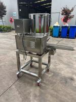 China Thermal Processing EPS Automatic Minced Meat Patty Forming and Coating Production Line for sale