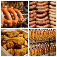 China CE Certified Stainless Steel Fish Smoking Machine for Industrial Sausage Smoke Oven for sale