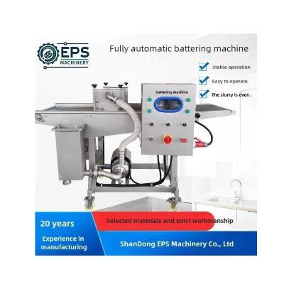 China Meat Grinder Tempura Battering Machine for Automatic Meat Seafood and Vegetable Making for sale