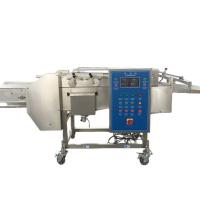 China Automatic Grade Automatic High Speed Hamburger Patty Pressing Starching Machine for sale