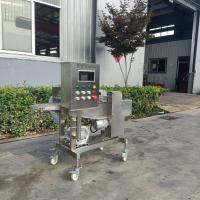China Thermal Processing Chicken Popcorn Cutlet and Nuggets Battering Machine Maker Customized for sale