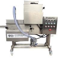 China Thermal Processing Chicken Tenders Breading and Flouring Machine with Flouring Process for sale