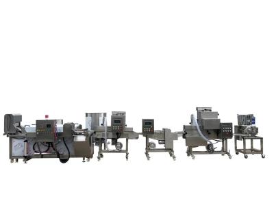 China Meat Grinder and 380V Voltage for Automatic Tempura Battering Machine in Meat Processing for sale