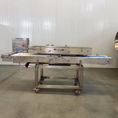 China Thermal Processing Capacity Stainless Steel Meat Slicing Machine for Frozen Meat for sale