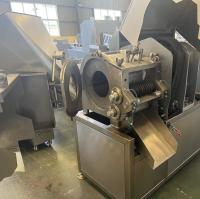 China 500kg Capacity Electrical Chicken Breast Meat Strip Dicing Machine for Meat Processing for sale